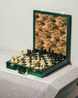 Chocolate Chess Pieces and Chocolate Chessboard Set