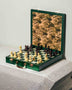 Chocolate Chess Pieces and Chocolate Chessboard Set