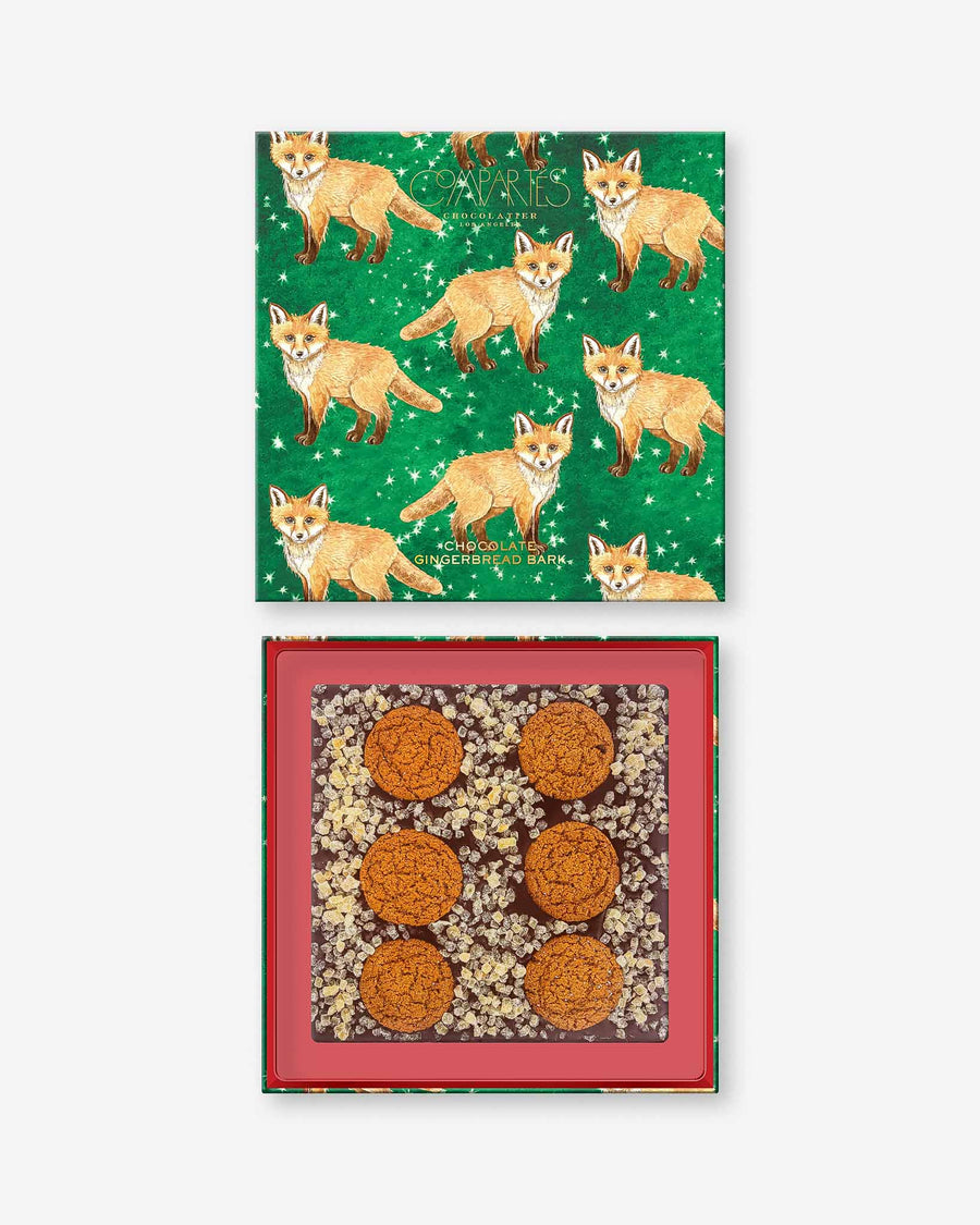 Gingerbread Bark Breakable Chocolate Gift Box - Made in LA