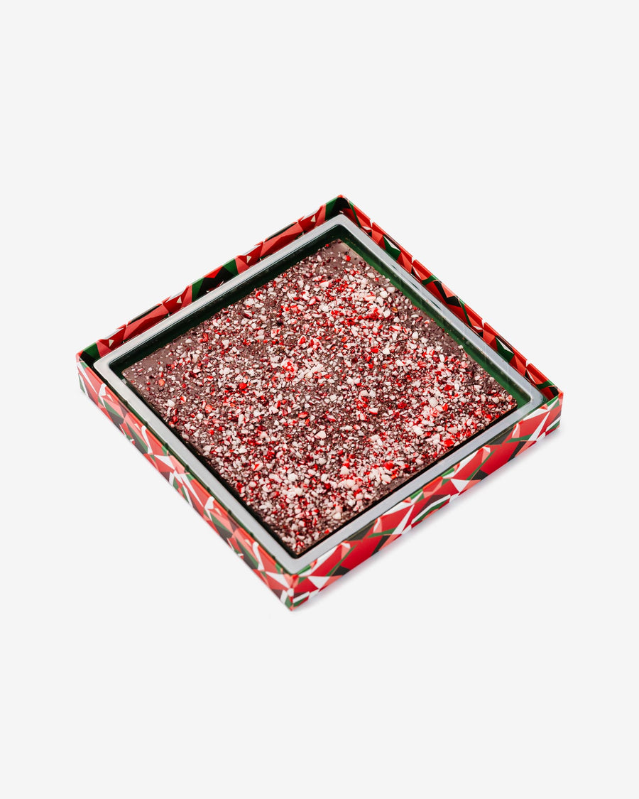Peppermint Bark Breakable Chocolate Gift Box | Compartes