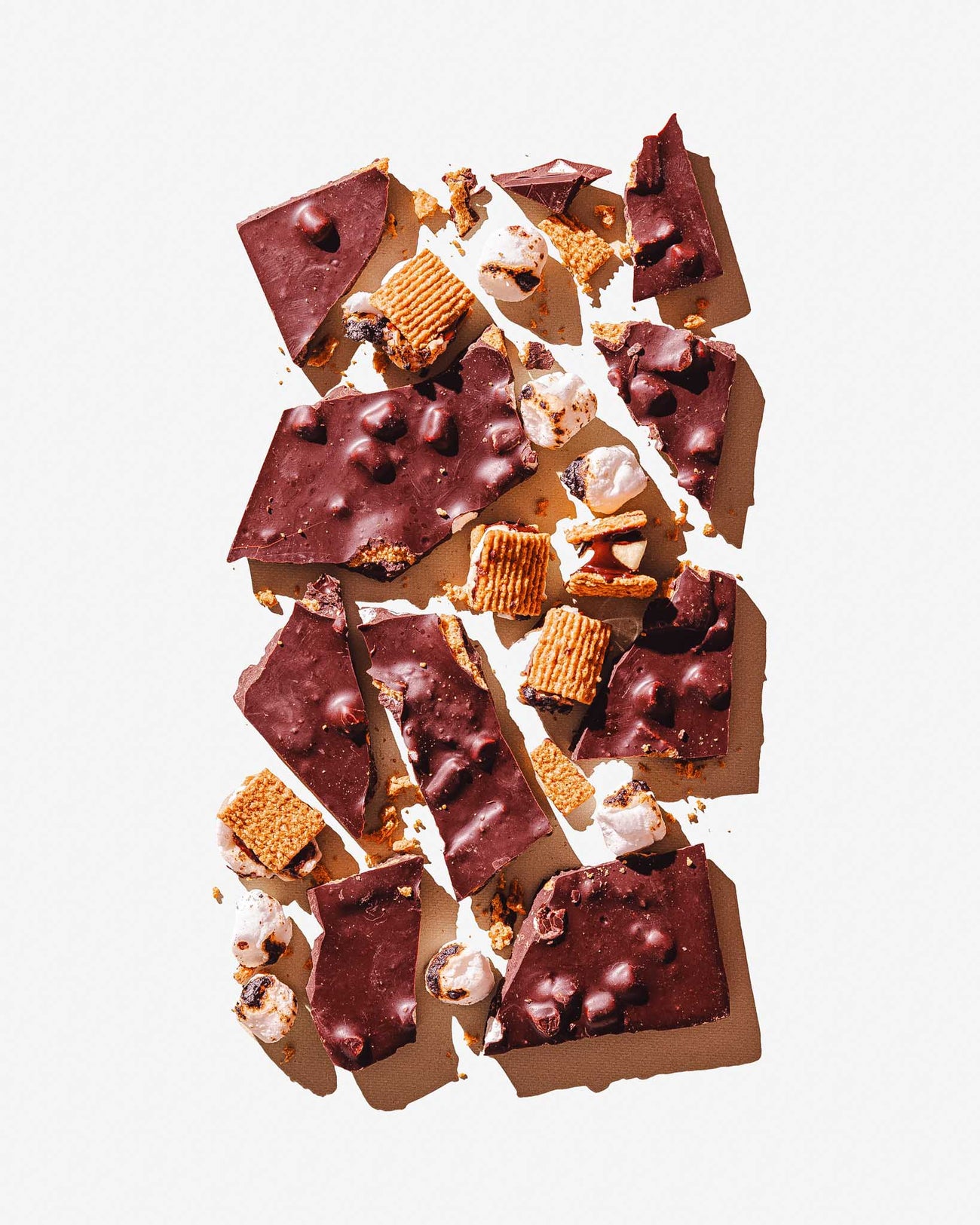 Smore's Gourmet Dark Chocolate Bar Marshmallows Grahams