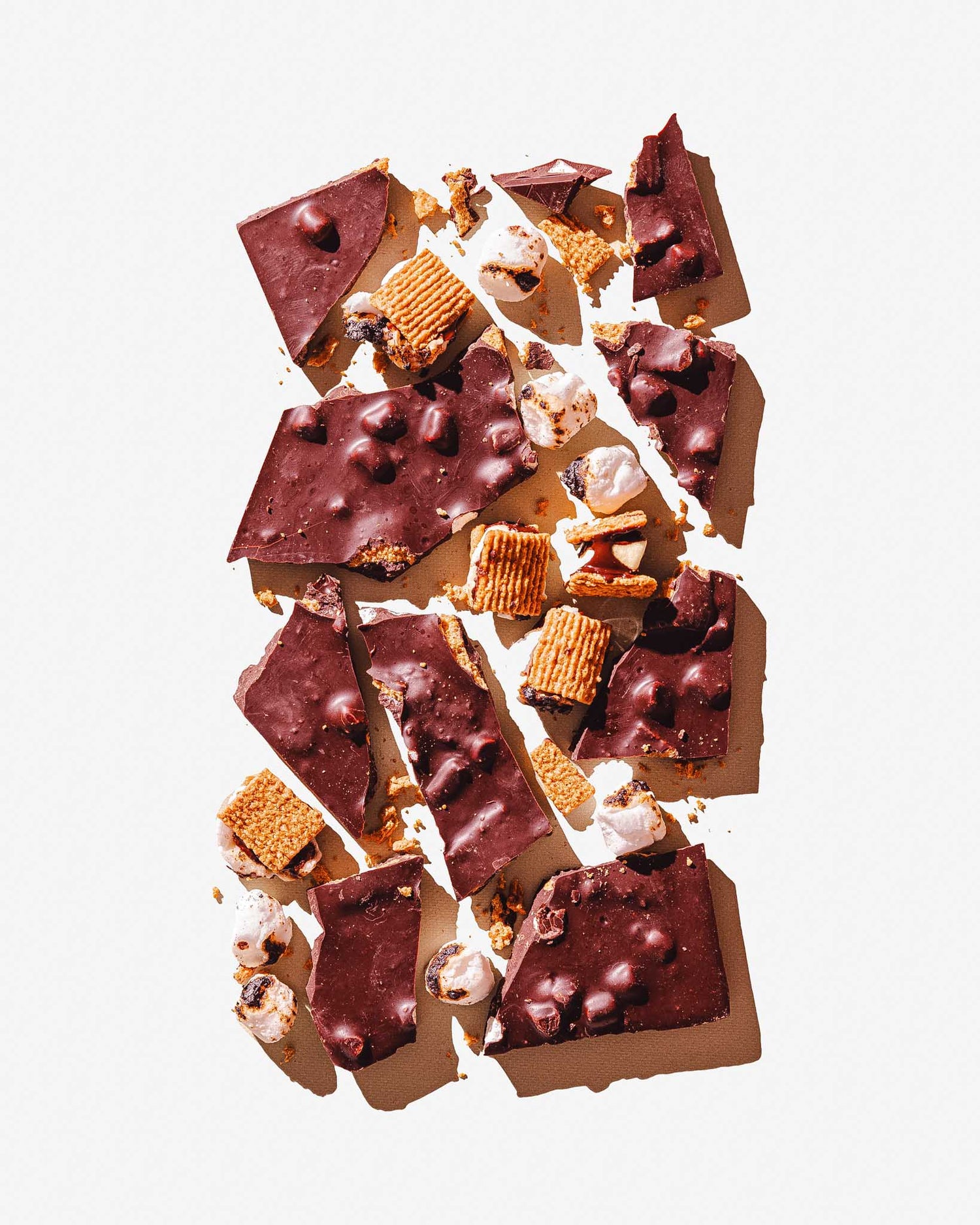 Smore's Gourmet Dark Chocolate Bar Marshmallows Grahams
