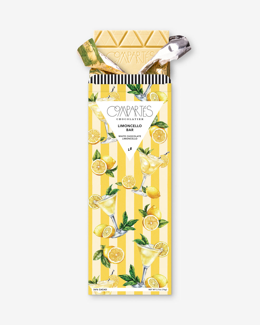 Limoncello Chocolate Bar | Gourmet Luxury Chocolate Gifts