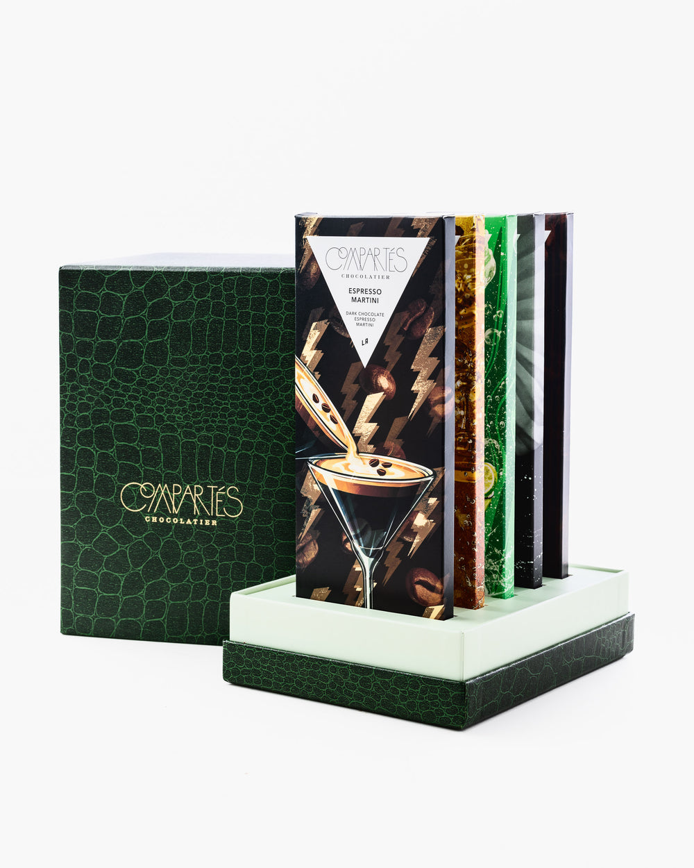 Boozy Chocolate Bars Gift Box | Compartés