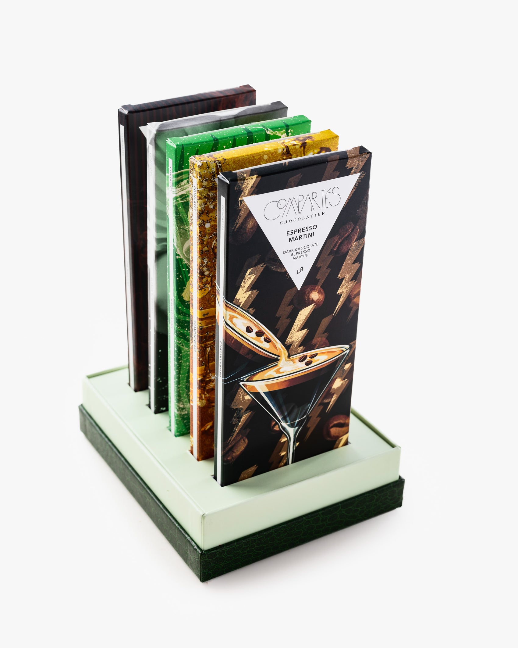 Boozy Chocolate Gift Box - 5 Boozy Chocolate Bars | Compartes