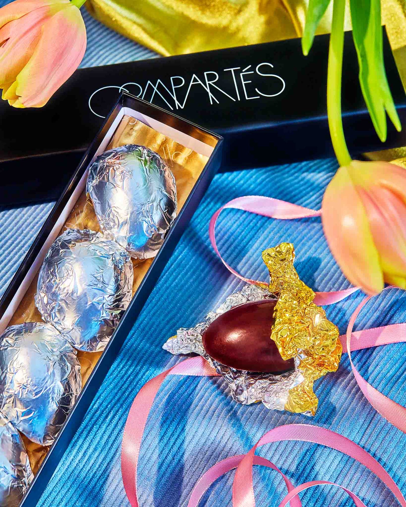 Gourmet Chocolate Eggs | Luxury Easter Box | Compartes