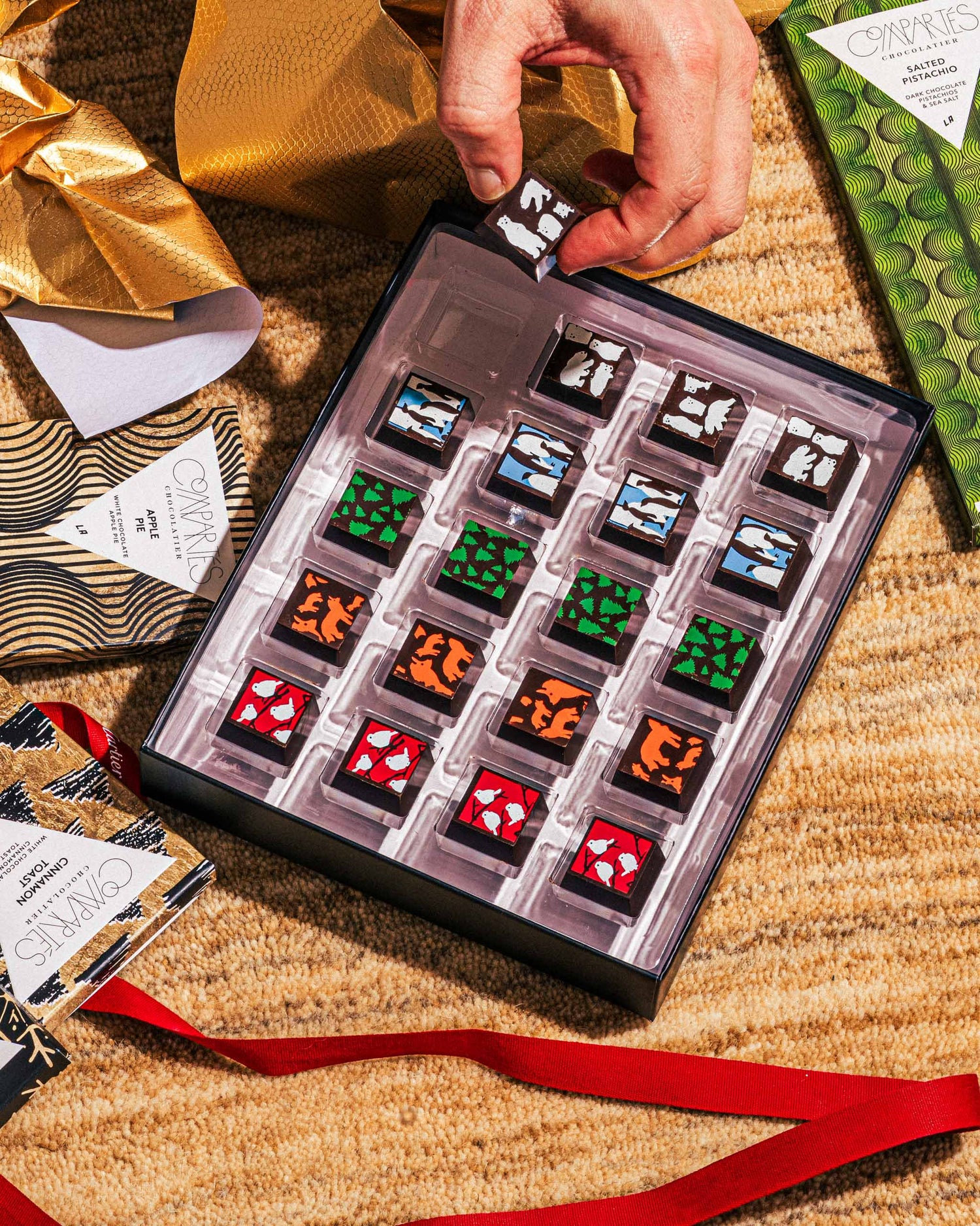 Holiday Chocolate Gift Box - Luxury Handmade Chocolates