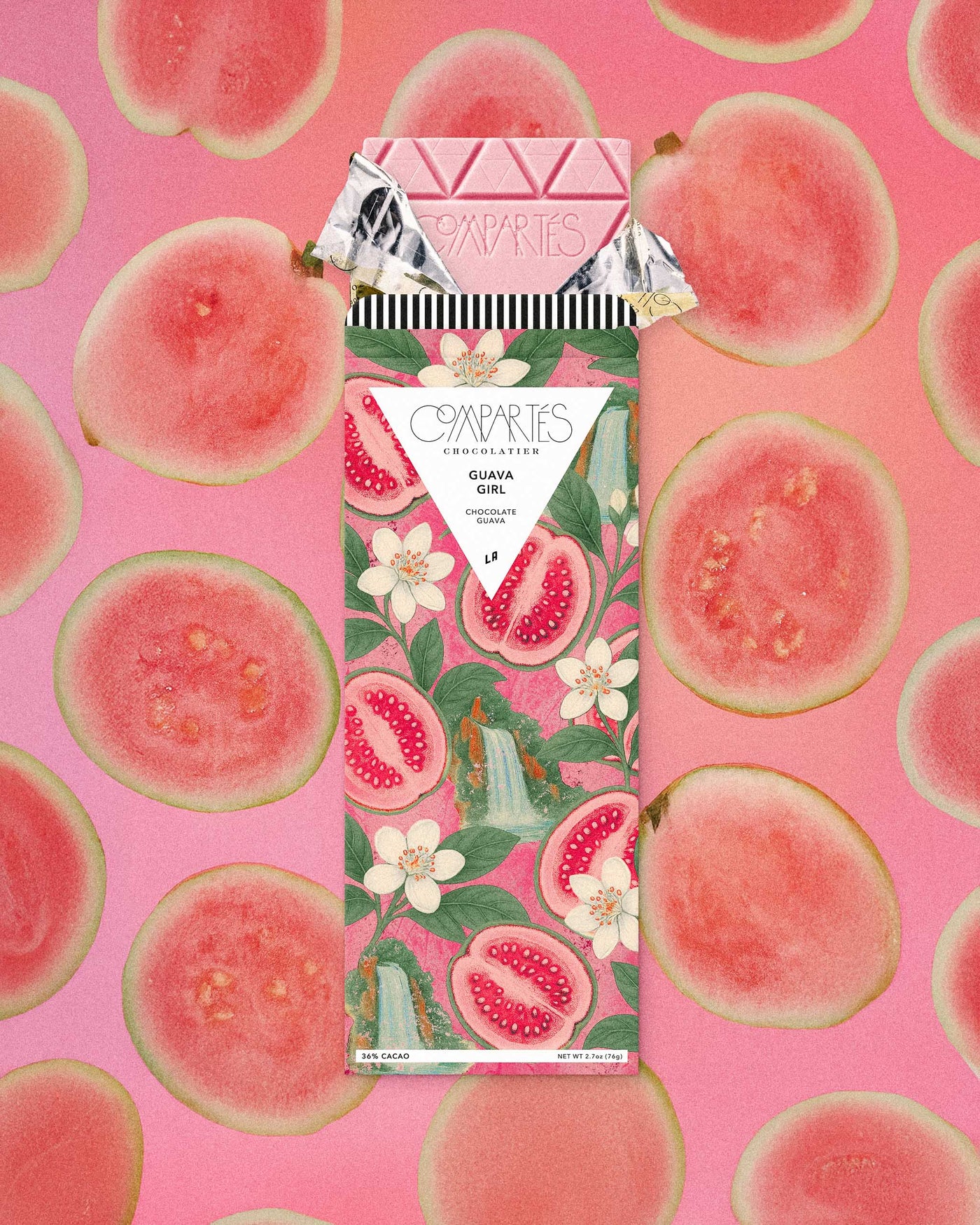 Gourmet Guava Chocolate Bar - Compartes Guava Girl