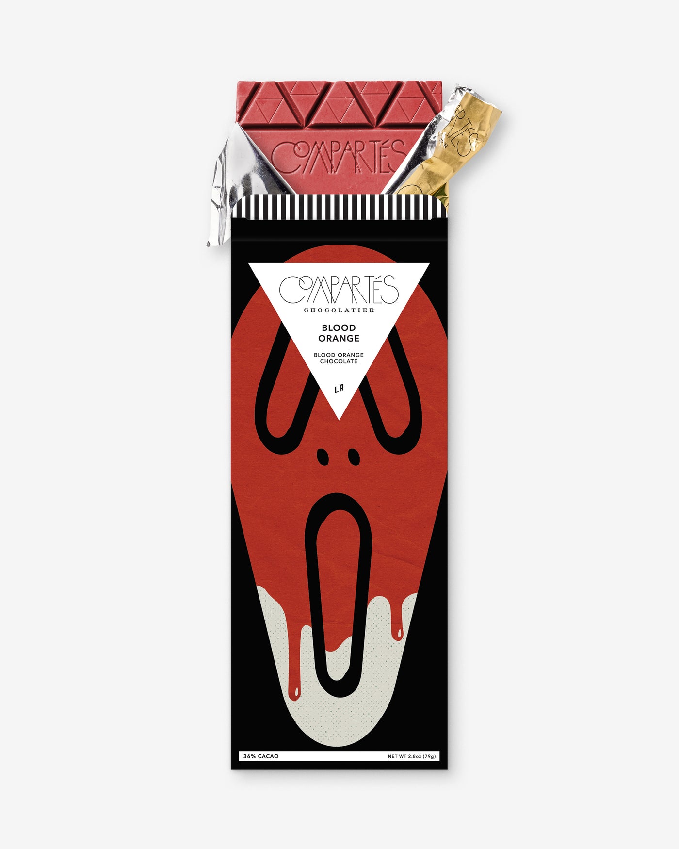 Halloween Chocolate | Blood Orange Chocolate Bar