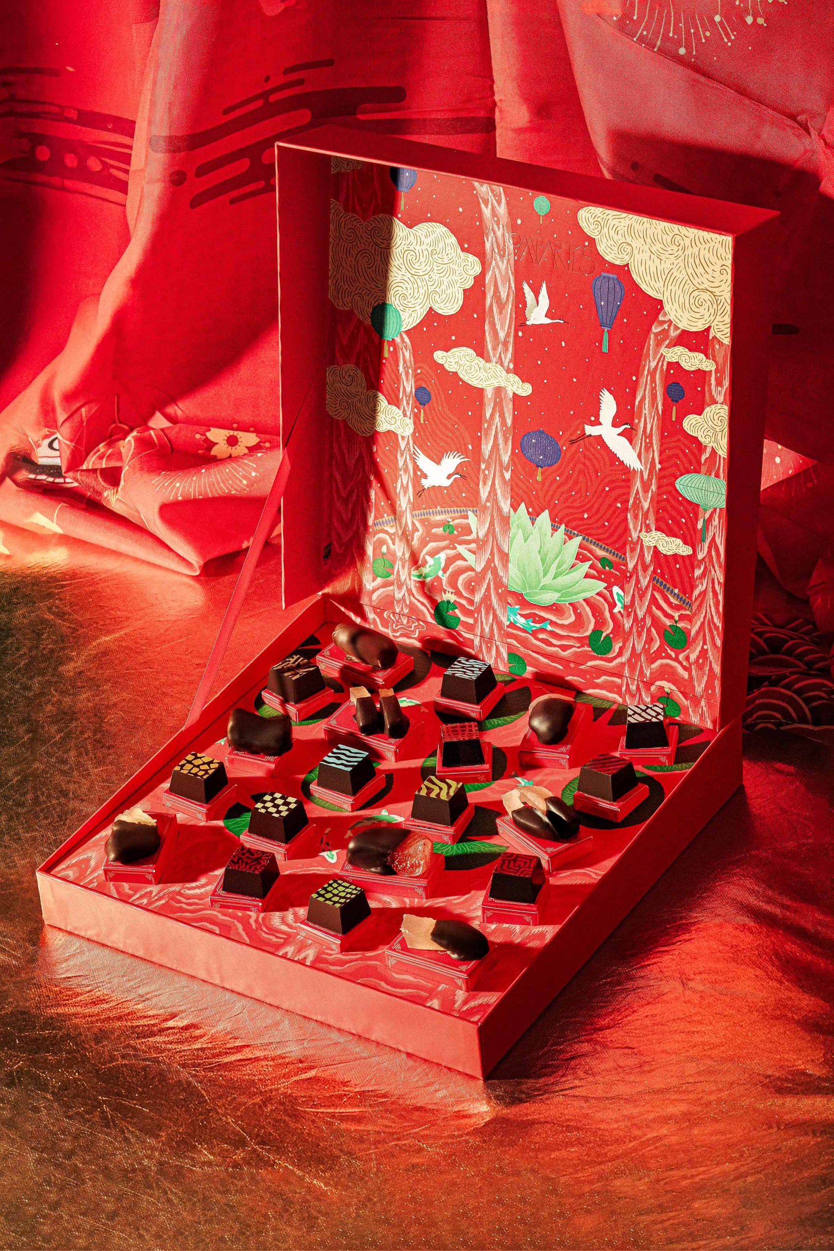 Lunar New Year Gourmet Chocolate Assortment Gift Box