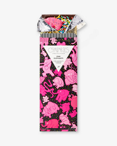 Pink Elephants Chocolate Bar | Compartes