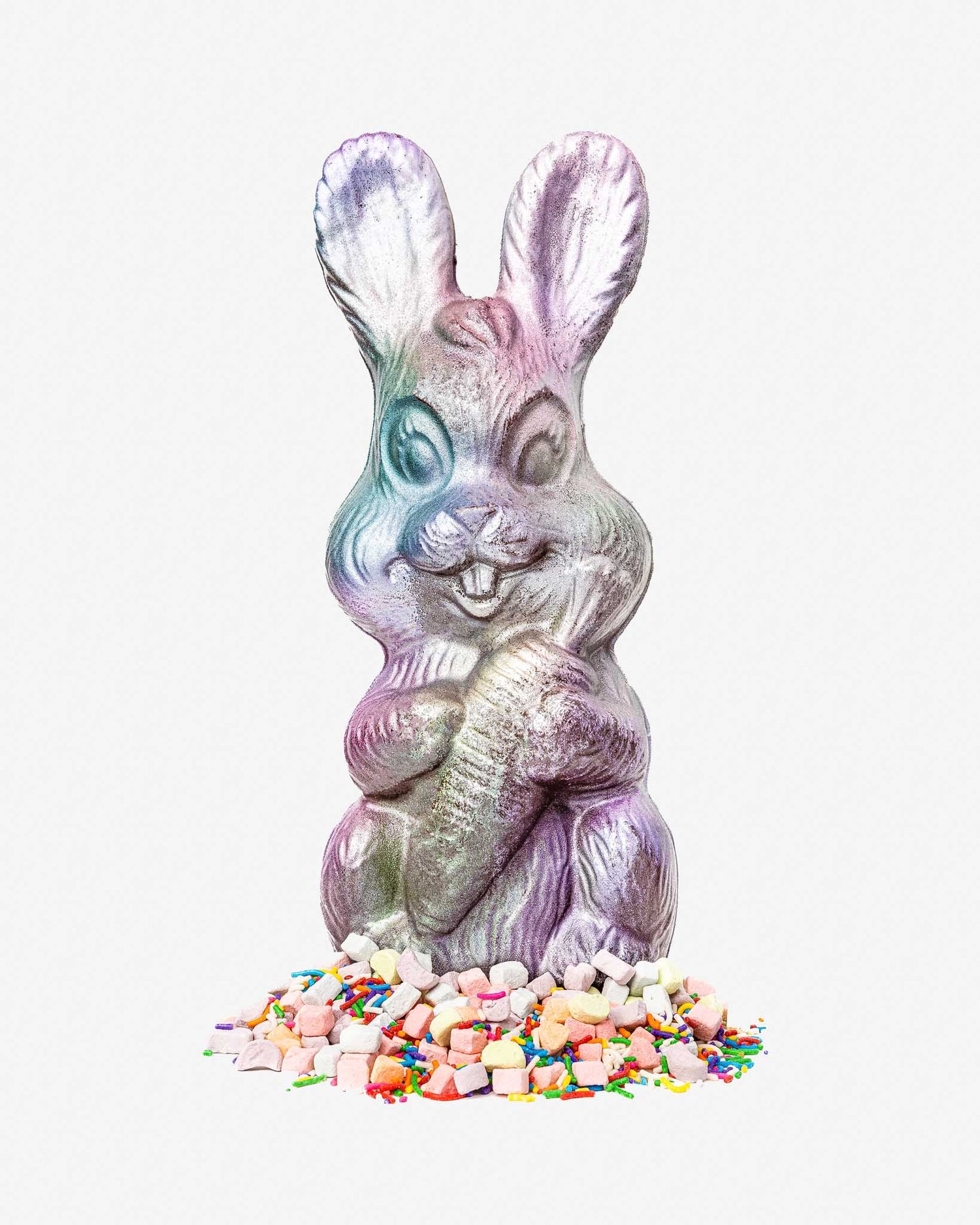 Rainbow Chocolate Easter Bunny - Shop Chocolate Gifts Online